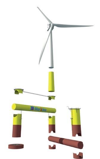 New floating wind concept wins AiP | News | Maritime Journal