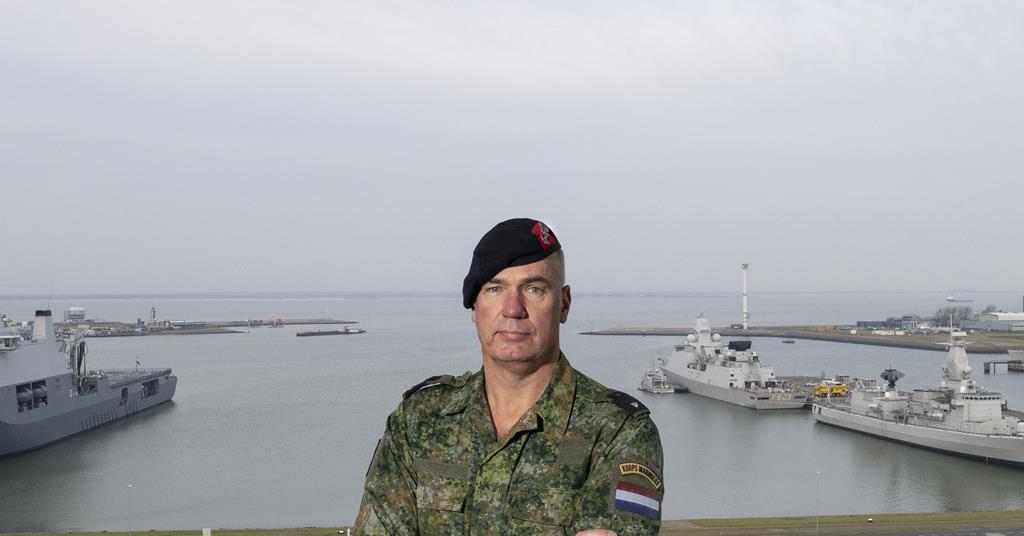 Brigadier General NLMC R.A.J. (Rob) de Wit | Maritime Journal