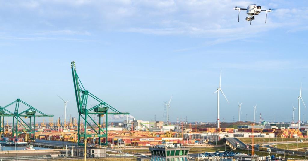 WATCH: World first port drone network launched | News - Videos ...