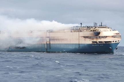 EV suspected of causing container fire | News | Maritime Journal