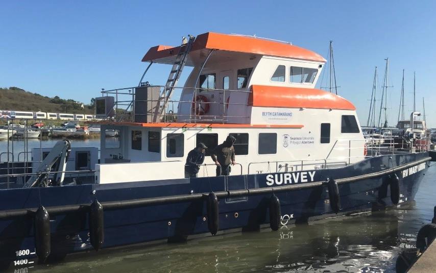 Blyth Catamarans launch 18m survey vessel | News | Maritime Journal