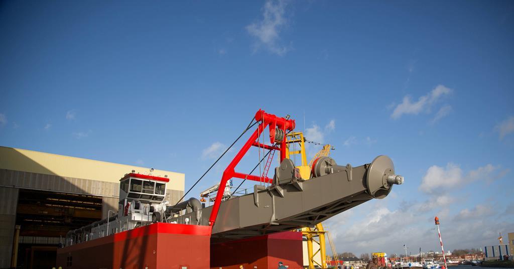 IHC Merwede launches new cutter dredger | News | Maritime Journal