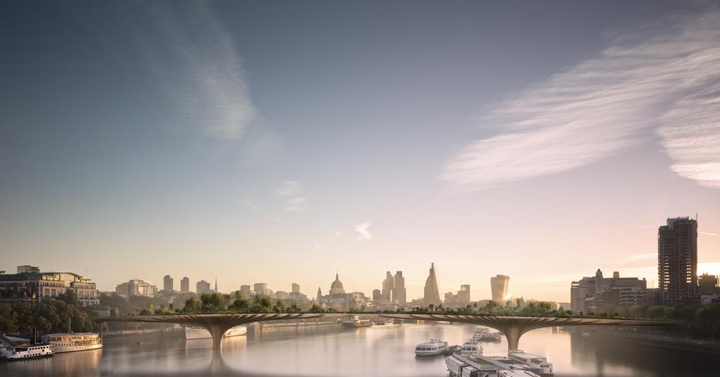 Thames Garden Bridge project | News | Maritime Journal