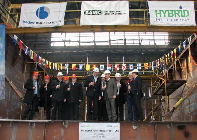 LNG hybrid barge makes progress | News | Maritime Journal