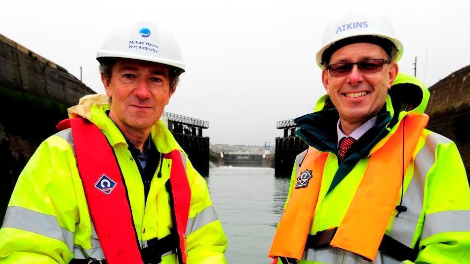 New gates to unlock Milford Dock potential | News | Maritime Journal