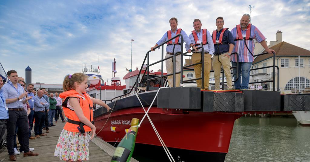 First of four hybrid daughter craft launched | News | Maritime Journal