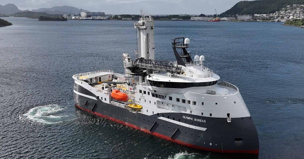 Olympic CSOV delivered on eve of Olympics | News | Maritime Journal