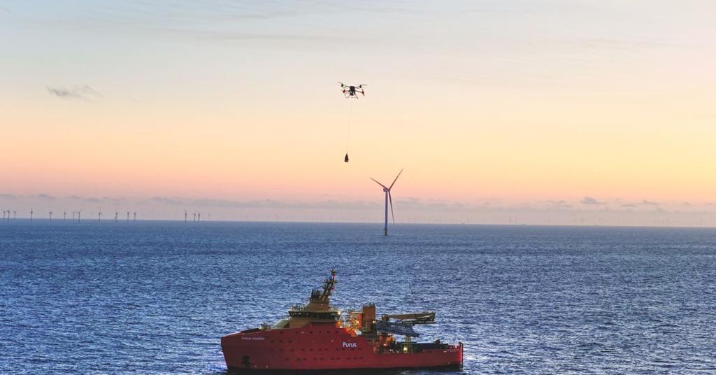 Drones advance offshore wind logistics | News | Maritime Journal
