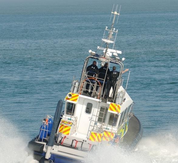 First of Class Police Patrol Boat on Seawork Pontoon | News | Maritime ...
