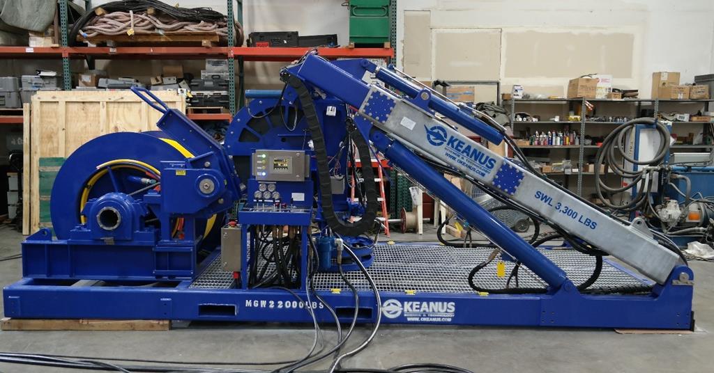Rapid mobilization ROV launch and recovery system | News | Maritime Journal