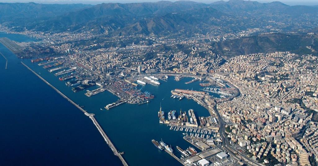 Columns submerged for 6.2km Genoa breakwater | News | Maritime Journal