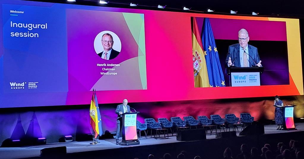 Spanish PM opens WindEurope 2026 on a war footing | News | Maritime Journal