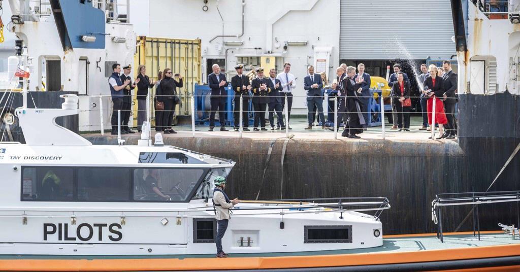 ‘Tay Discovery’ pilot boat christened in Scotland | News | Maritime Journal