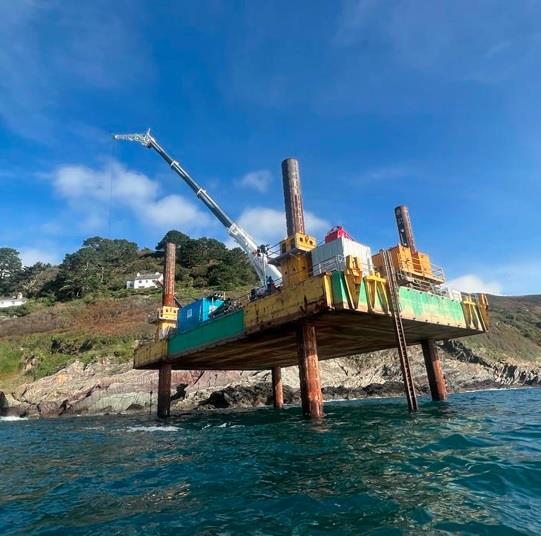 Another Combifloat jack-up for Ocean Crest Marine | News | Maritime Journal