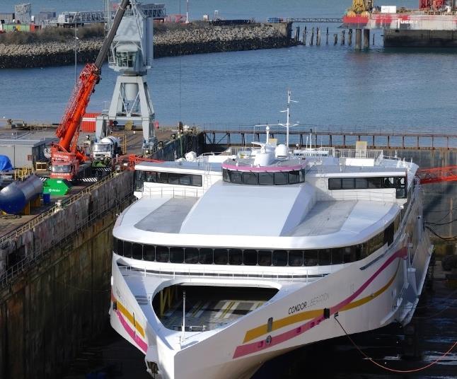 Ferry work keeps A&P Falmouth busy | News | Maritime Journal