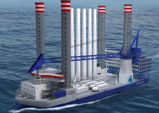 New turbine installation vessel for A2SEA | News | Maritime Journal