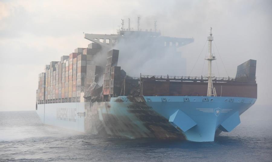 Salvors battle container ship fire | News | Maritime Journal