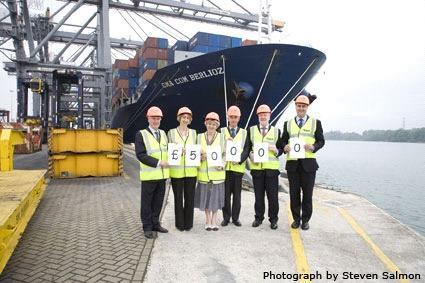 New Crane Rail Installed at SCT | News | Maritime Journal