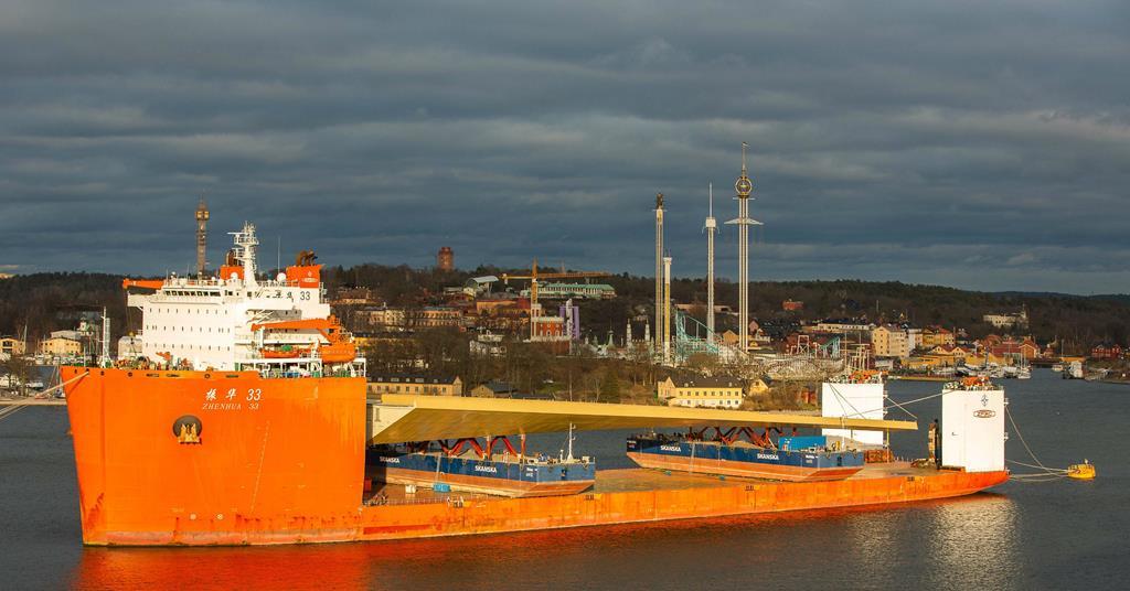 Golden bridge arrives safely in Sweden | News | Maritime Journal