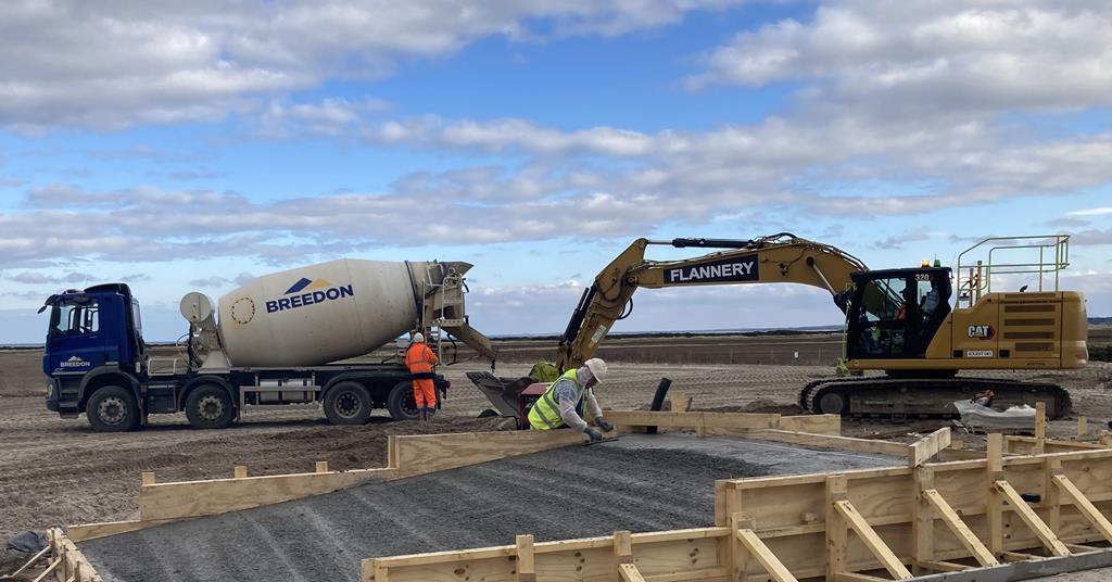 Port construction using recycled concrete | News | Maritime Journal