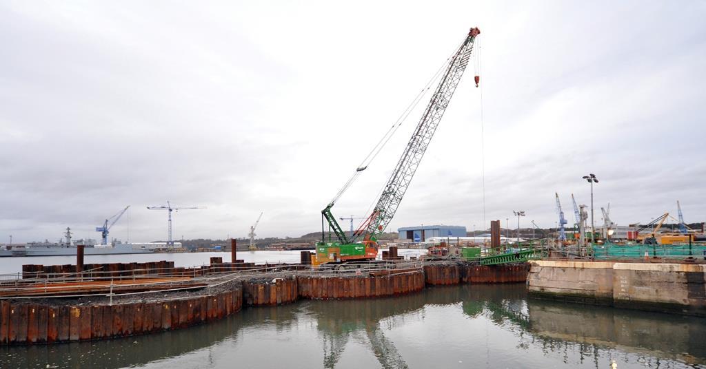 Work In Progress: Rosyth refurbishment fit for a Queen | News ...