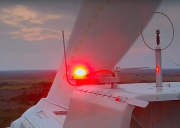 Wind farm light regulating technology improves safety and reduces ...