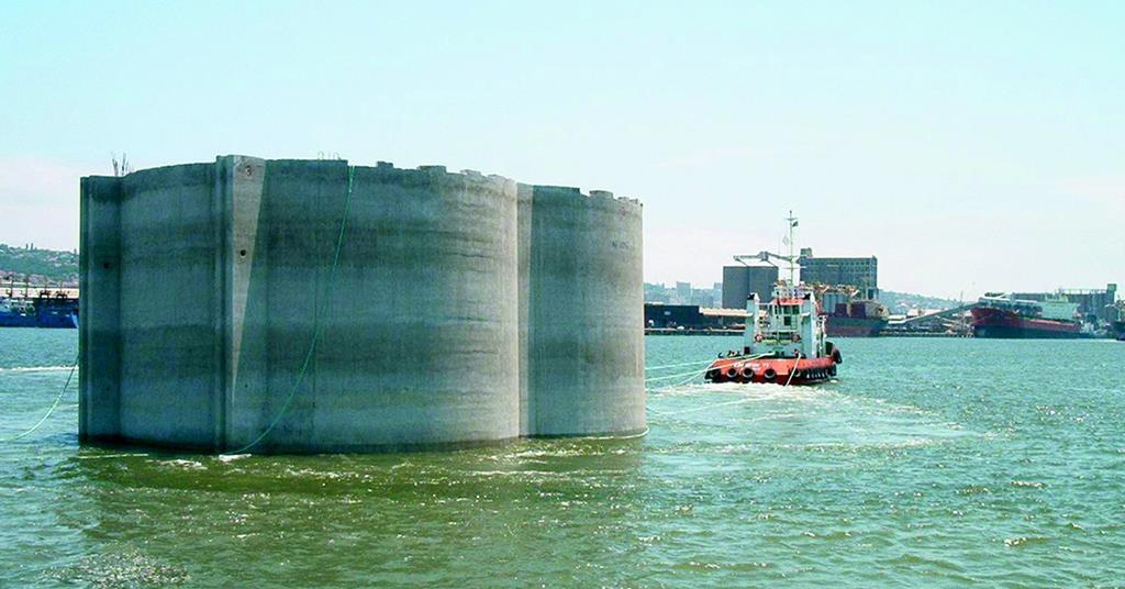 First Caissons Floated Out for Durban Quay Wall Project | News ...