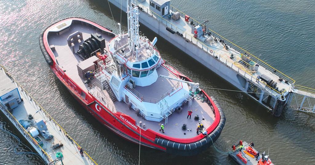 World’s first LNG Voith tractor tug launched | News | Maritime Journal