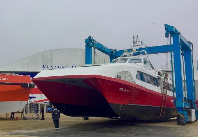 Red Jet refurb | News | Maritime Journal