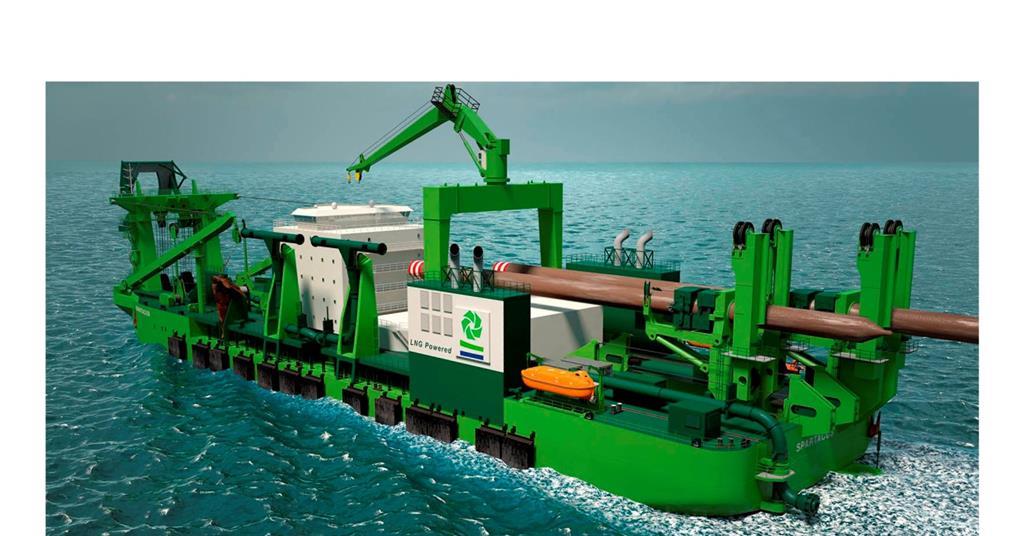 World’s first LNG powered CSD for DEME | News | Maritime Journal