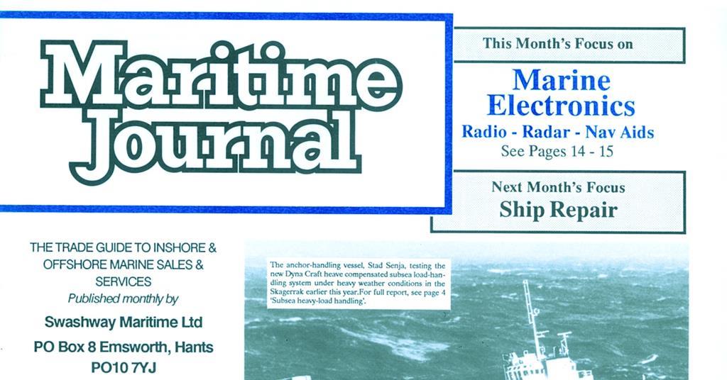 Maritime Journal Celebrates Milestone with Bumper 200th Issue | News ...