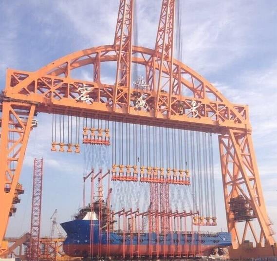 Unique crane launch | News | Maritime Journal