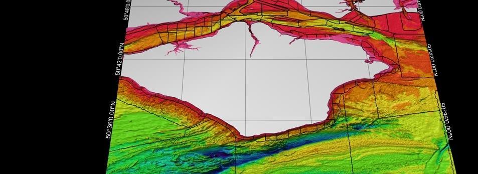 High resolution bathymetry model of English Channel | News | Maritime ...