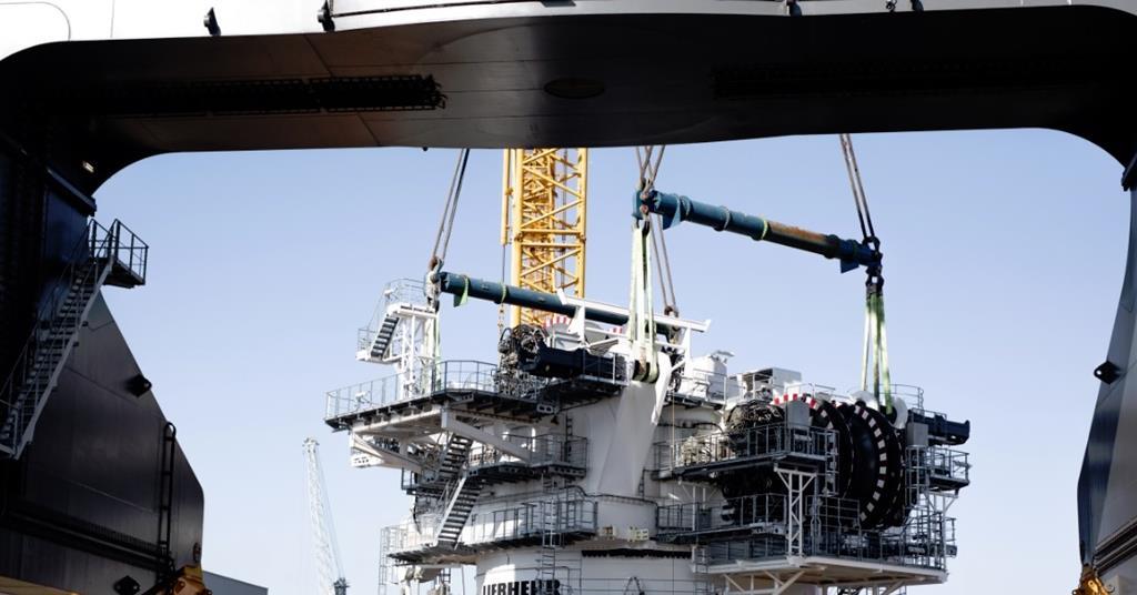Hefty lifting gear taking shape for Alfa Lift | News | Maritime Journal
