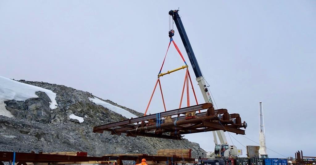 Rigging gear for Antarctic project | News | Maritime Journal