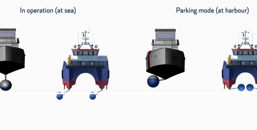 The bulb keel with air instead of lead | News | Maritime Journal