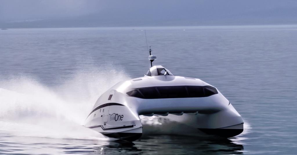 High speed shuttle uses air lift | News | Maritime Journal