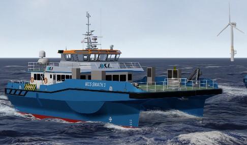 New SWATH design of CTV from Ad Hoc | News | Maritime Journal