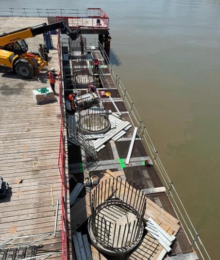 Engineers use tide as a tool to install city bridge | News | Maritime ...