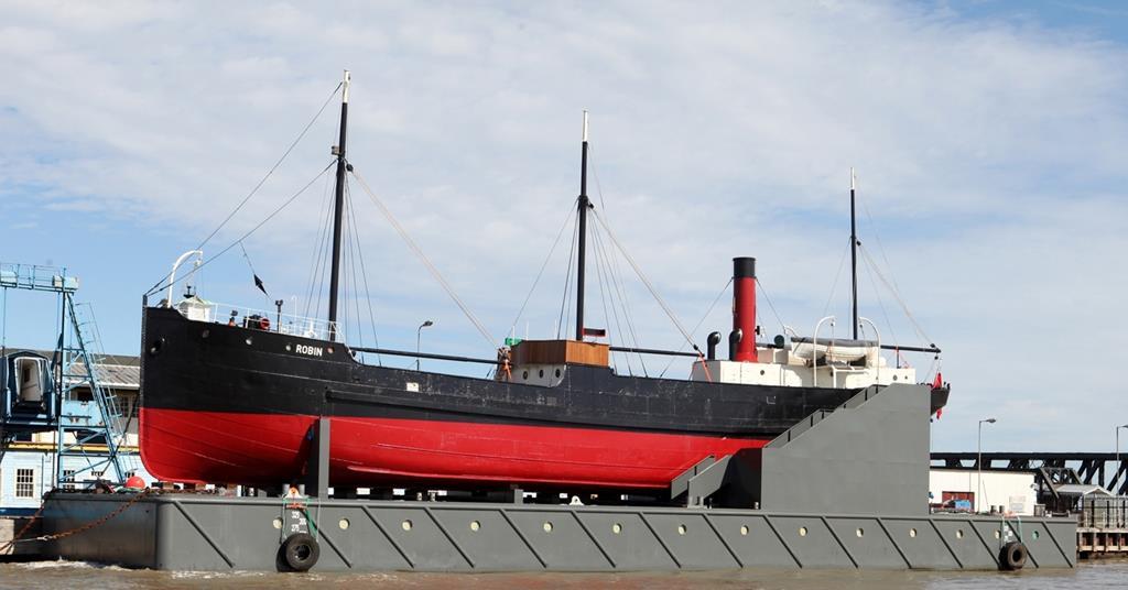 Historic steam coaster returns to London | News | Maritime Journal