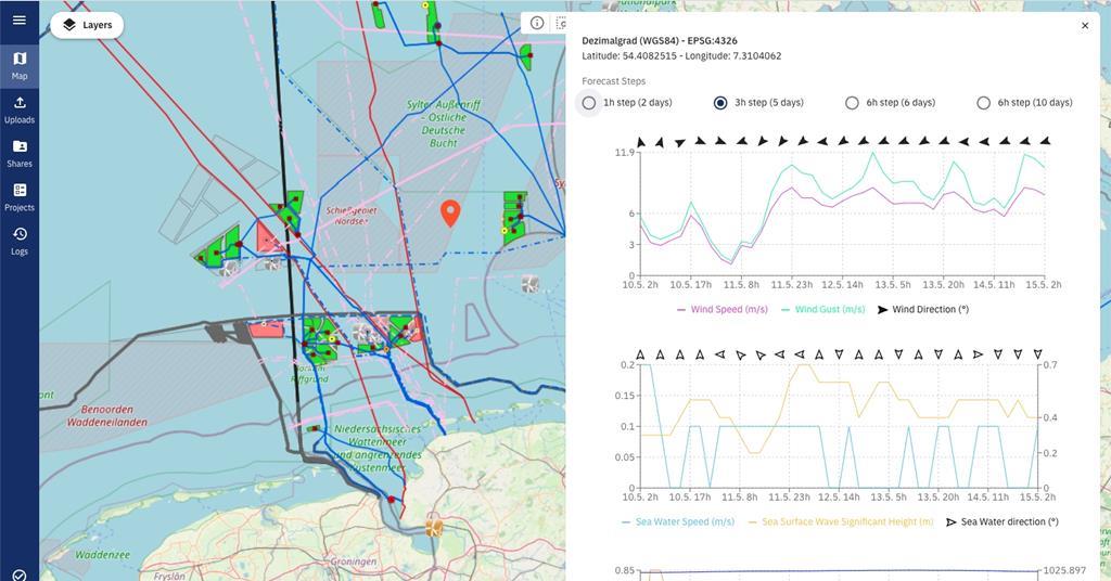 Data platform upgraded to provide metocean data | News | Maritime Journal