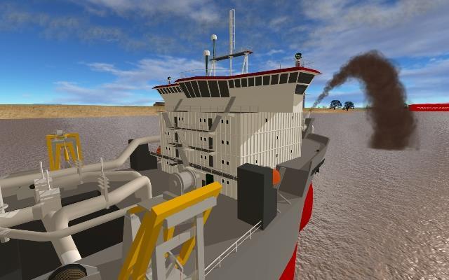 Dredging simulator with an outside view | News | Maritime Journal