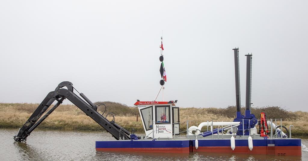 Goodchild dredger at Seawork | News | Maritime Journal