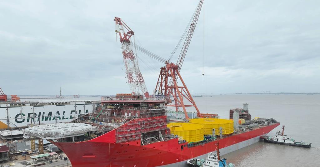 WATCH: World’s largest cable-laying vessel launched | News - Videos ...