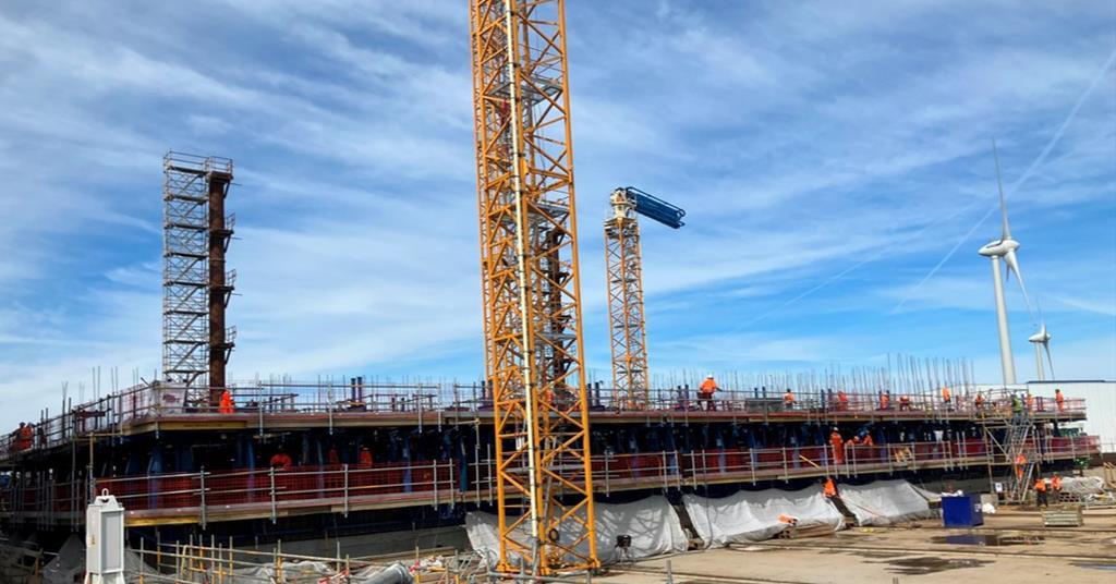 First energy island building block built | News | Maritime Journal