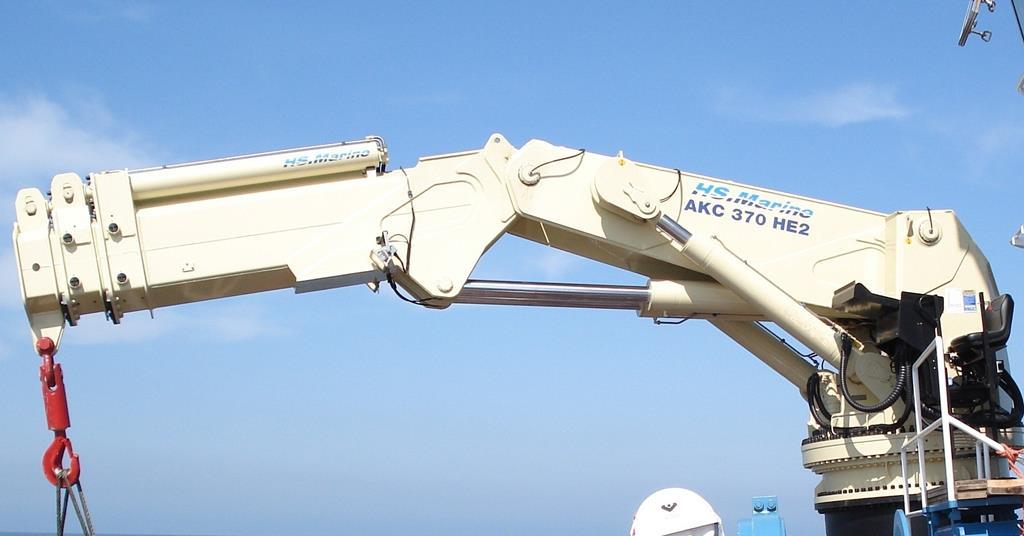 Marine cranes range launched at Seawork | News | Maritime Journal
