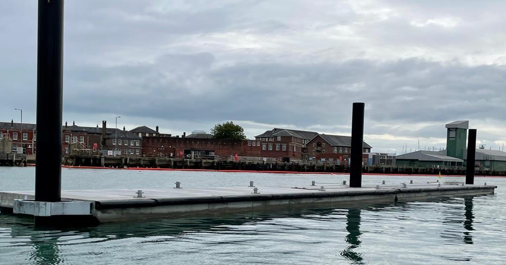Phase 1 of concrete breakwaters completed | News | Maritime Journal
