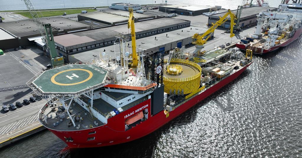‘Isaac Newton’ redeployed for cable-laying project | News | Maritime ...