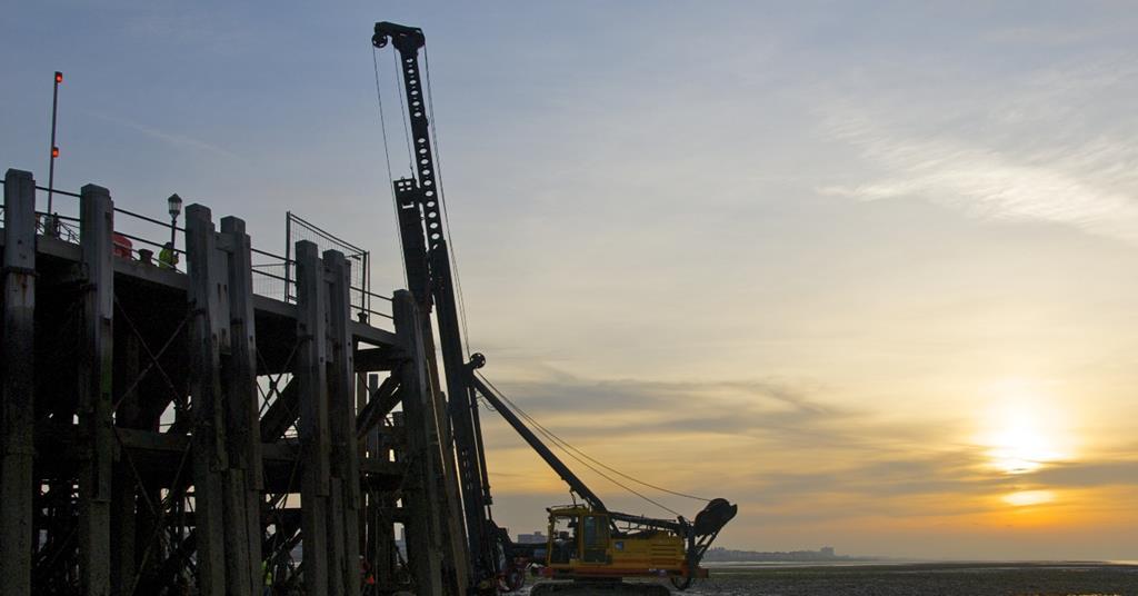 Piling success boosts pier maintenance project | News | Maritime Journal