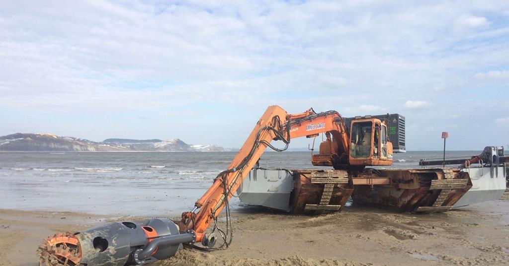 Tidal friendly amphibious excavators | News | Maritime Journal